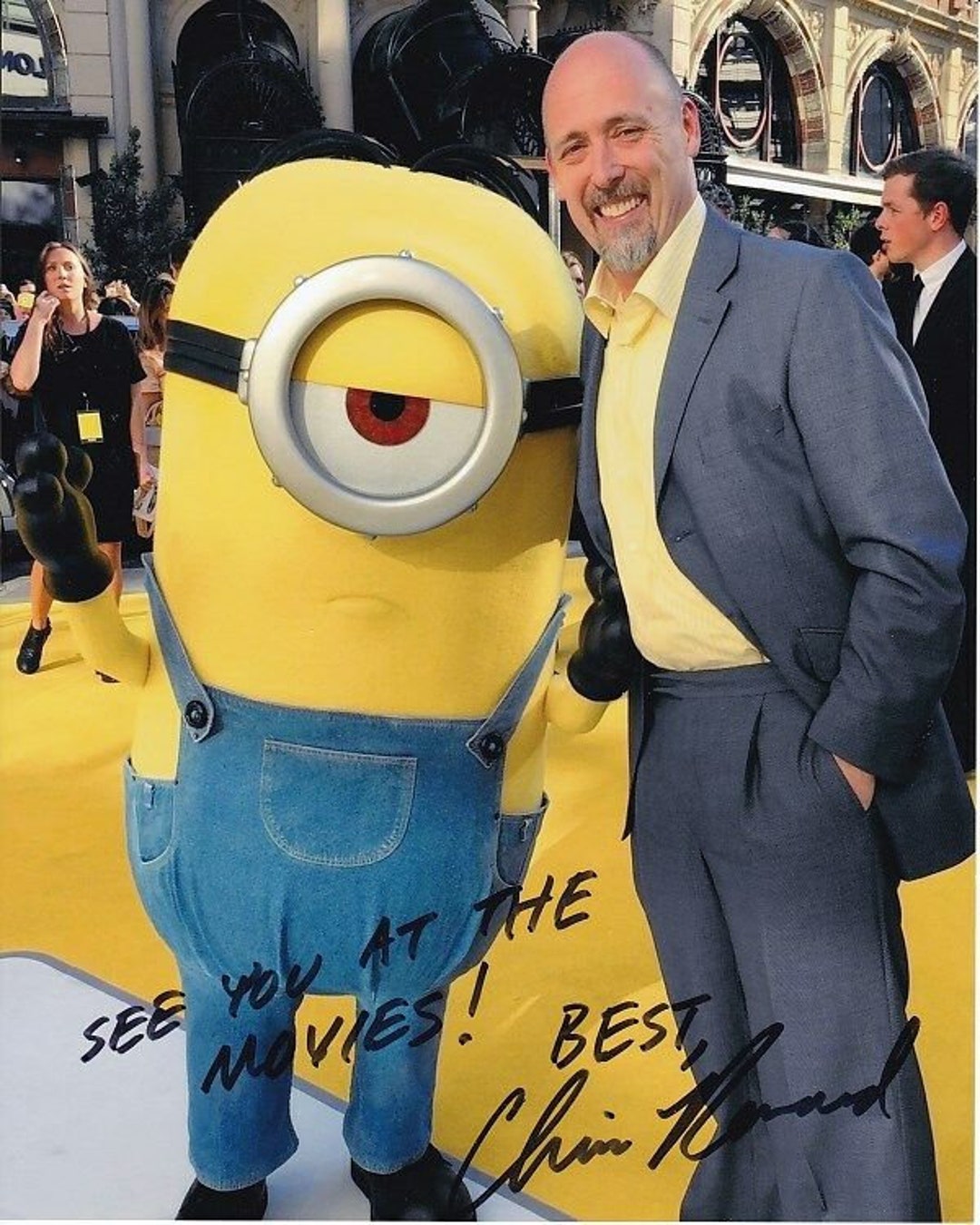 Chris Renaud Signed Minions Photo W/ Hologram Coa Great Content - Etsy