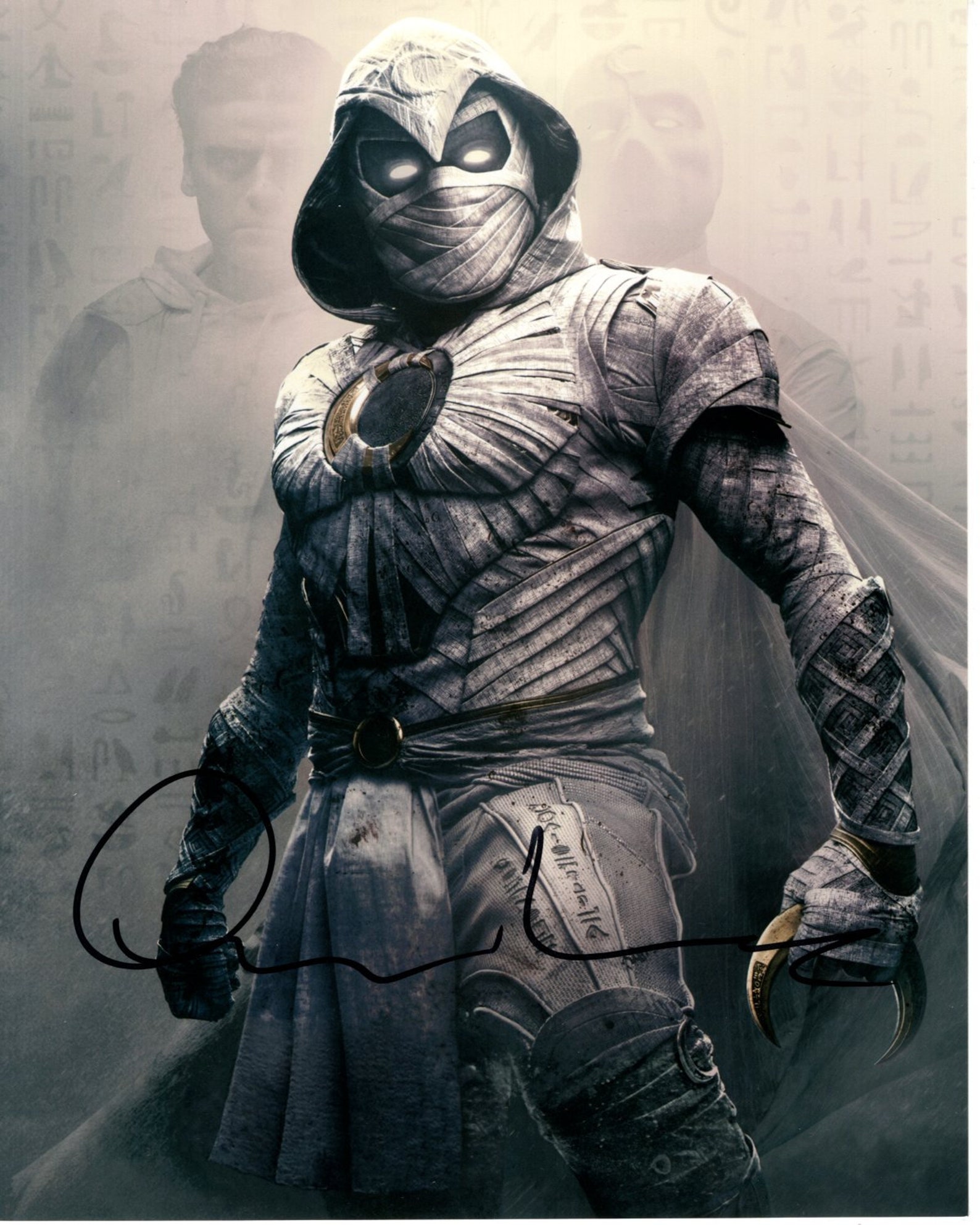 Oscar Isaac Signed 8x10 Moon Knight Marc Spector Photo W/ Hologram Coa ...