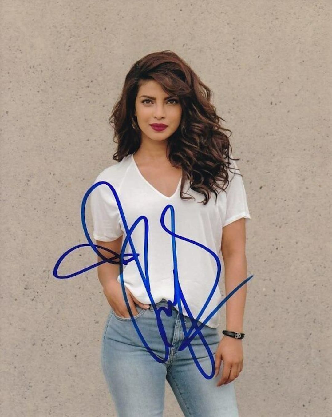 Priyanka Chopra Signed Photo W/ Hologram Coa - Etsy Australia