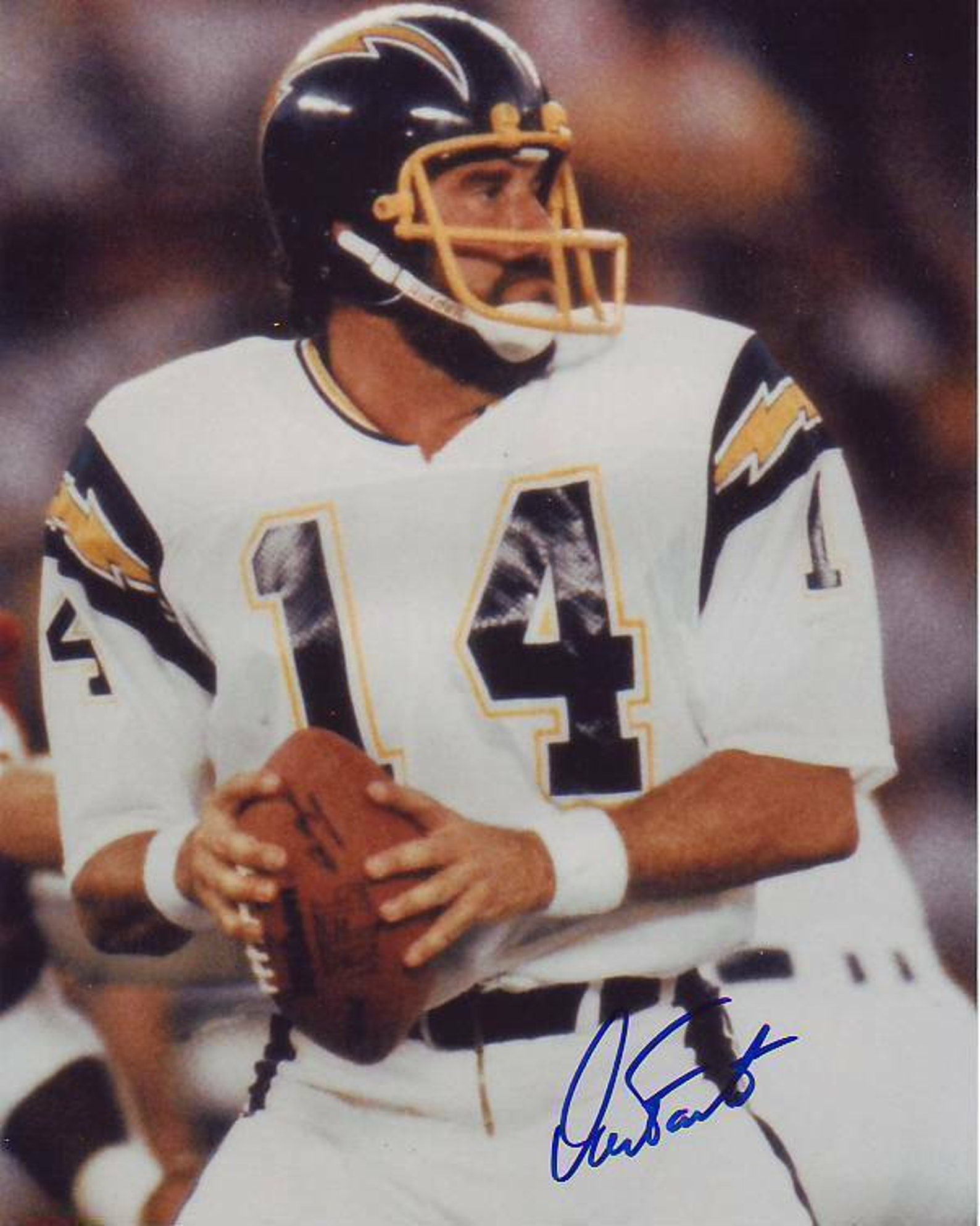 Dan Fouts Signed 8x10 Nfl Football San Diego Chargers Photo W/ Hologram ...