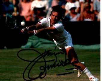 Jimmy Connors Signed Autographed 8x10 Tennis Photo - Etsy