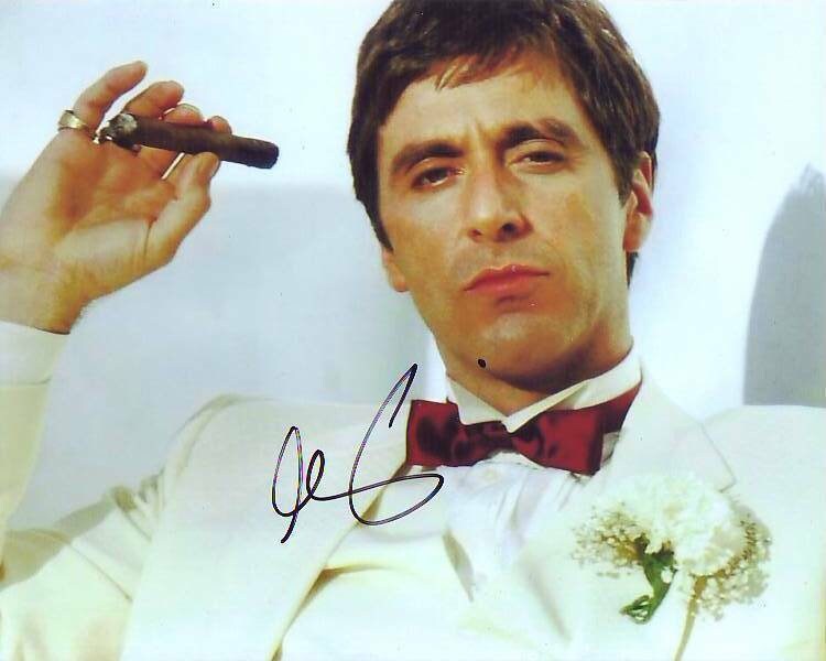 Al Pacino Signed 8x10 Scarface Photo W/ Hologram Coa - Etsy