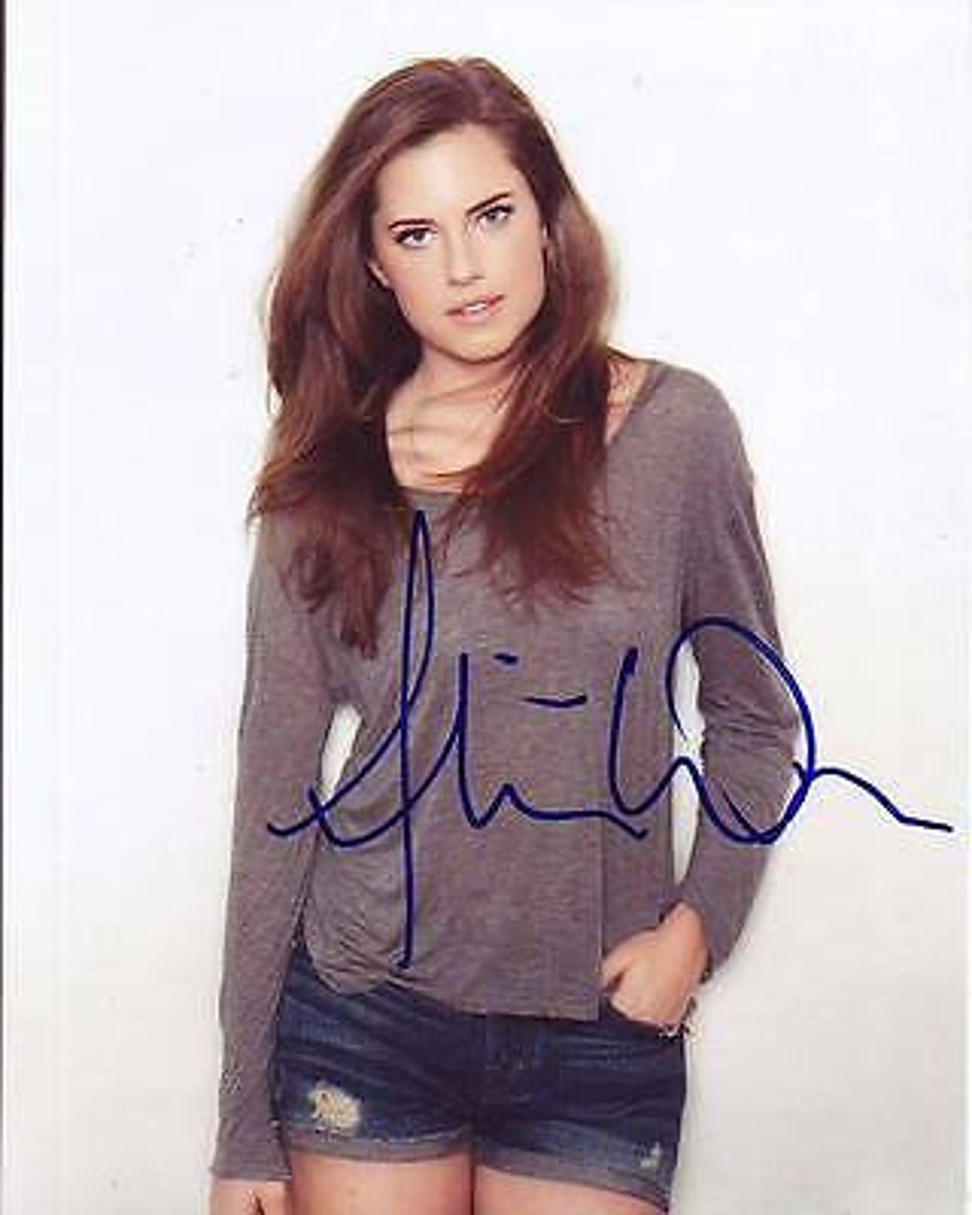 Allison Williams Signed 8x10 Photo W/ Hologram Coa Hbo Girls - Etsy