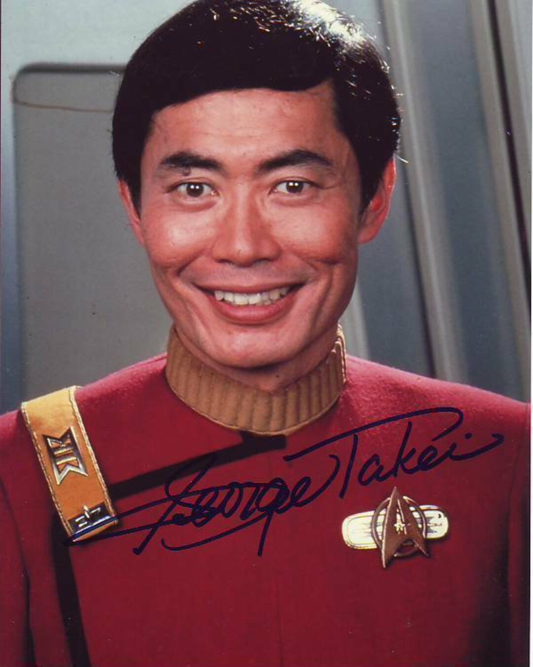 George Takei Signed Star Trek Sulu Photo W/ Hologram Coa - Etsy