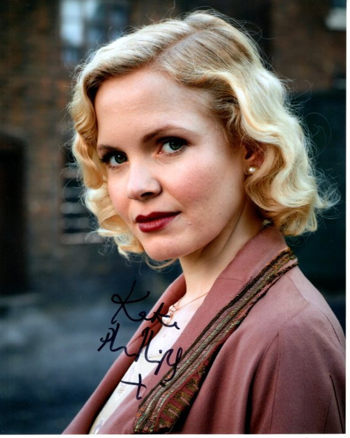 Kate Phillips Signed 8x10 Peaky Blinders Linda Shelby Photo W/ Hologram ...