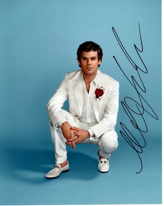 Michael C. Hall Signed 8x10 Dexter Photo W/ Hologram Coa - Etsy
