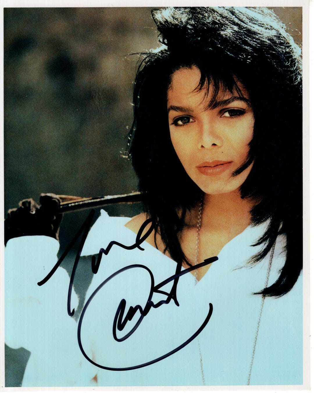 Janet Jackson Signed 8x10 Photo W/ Hologram Coa - Etsy