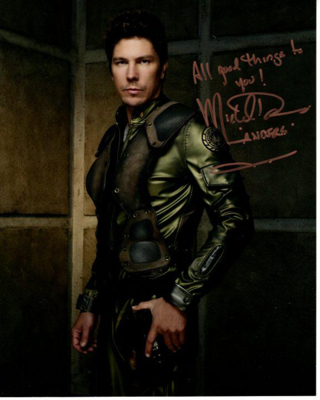 Michael Trucco Signed 8x10 Battlestar Galactica Anders Photo W ...