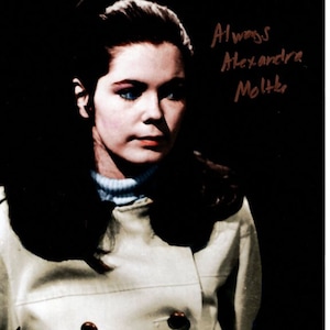 Alexandra Moltke Isles Signed 8x10 Dark Shadows Victoria Winters Photo ...