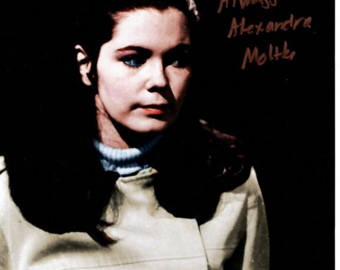 Alexandra Moltke Isles Signed 8x10 Dark Shadows Victoria Winters Photo ...