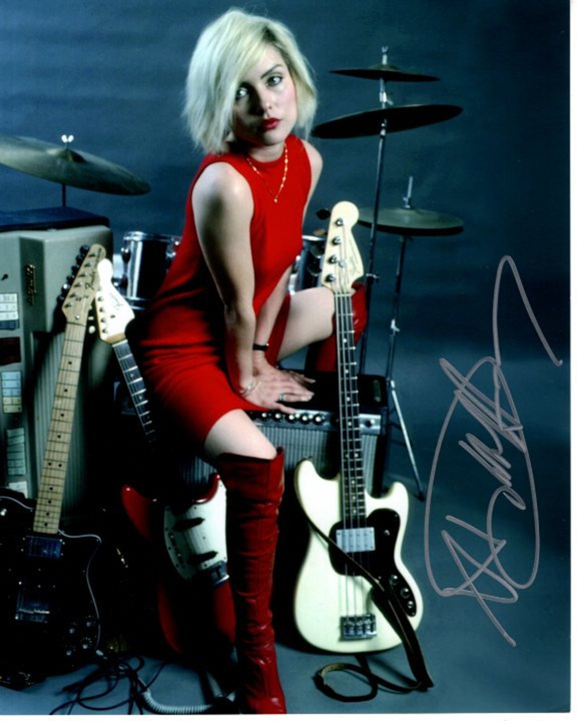 Debbie Harry Signed 8x10 Blondie Photo W/ Hologram Coa - Etsy