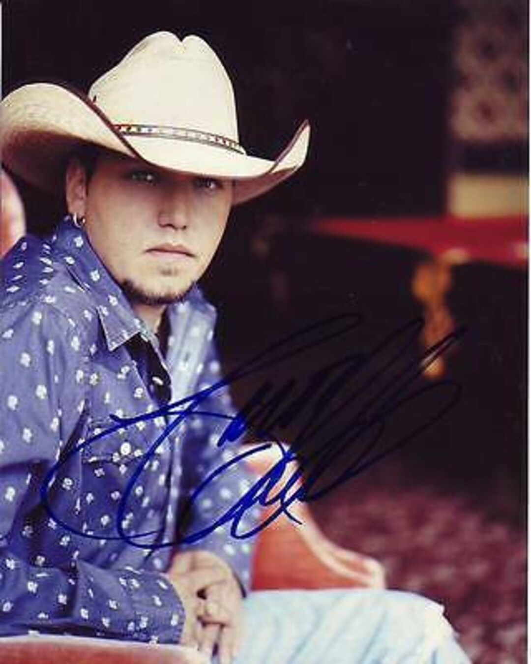 Jason Aldean Signed Photo W/ Hologram Coa - Etsy