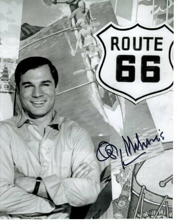 George Maharis Signed 8x10 Route 66 Buz Murdock Photo W/ Hologram Coa ...