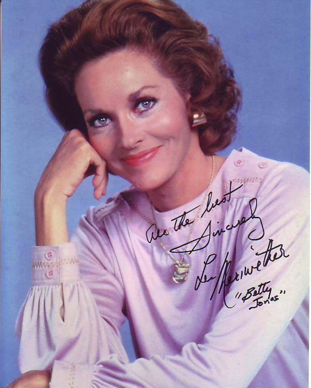 Lee Meriwether Signed Betty Jones Barnaby Jones Photo W/ Hologram Coa ...