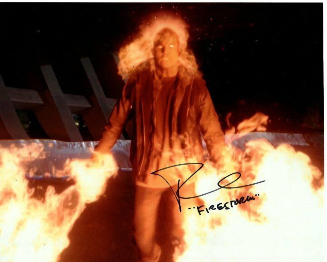 Robbie Amell Signed the Flash Ronnie Raymond Firestorm Photo - Etsy