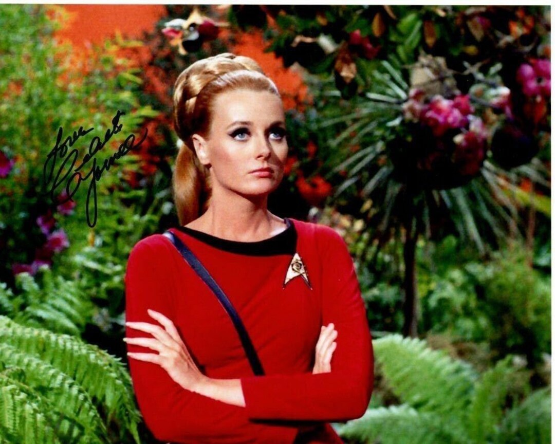 Celeste Yarnall Signed Star Trek Martha Landon Photo W/ Hologram Coa - Etsy