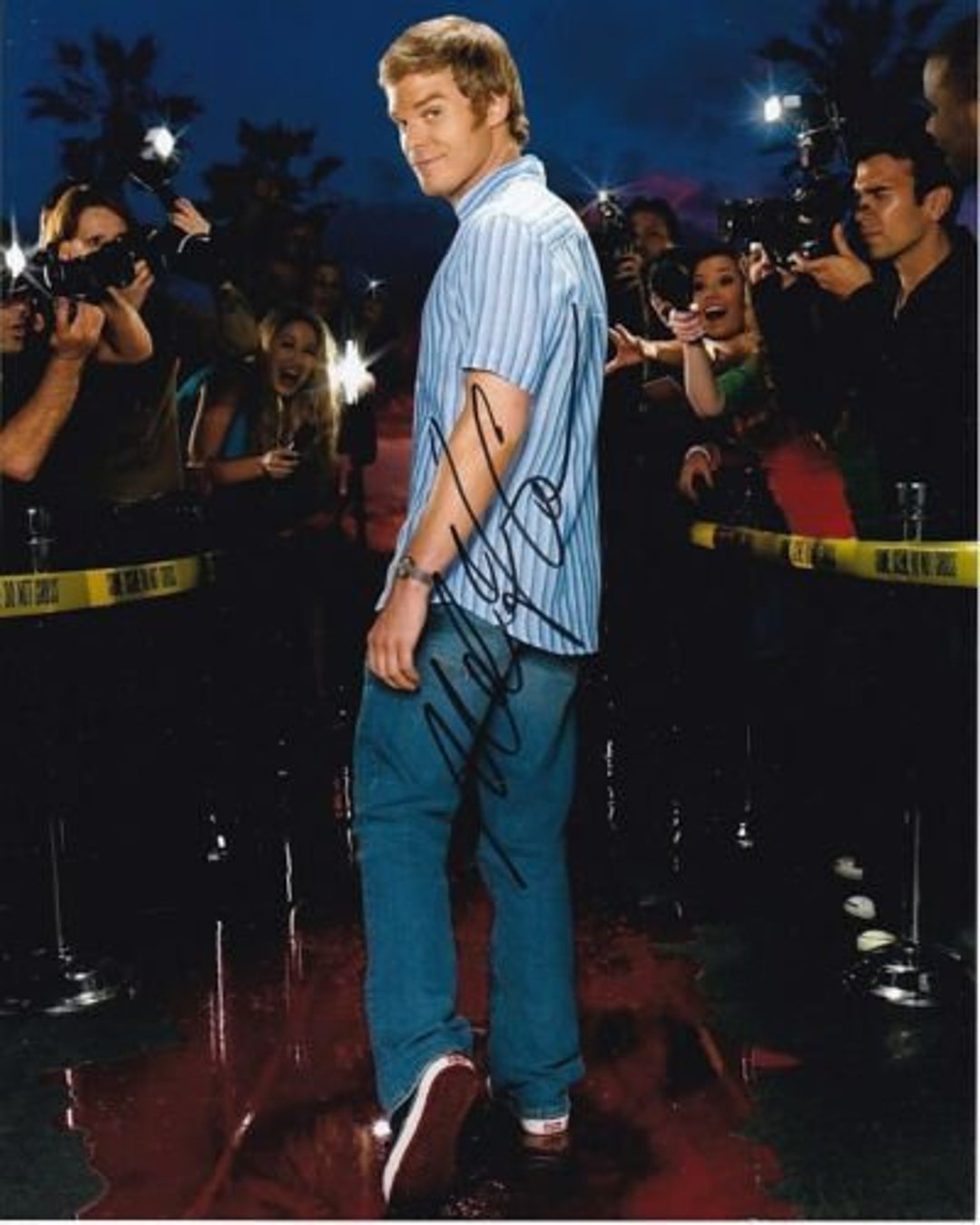 Michael C. Hall Signed 8x10 Dexter Photo W/ Hologram Coa - Etsy