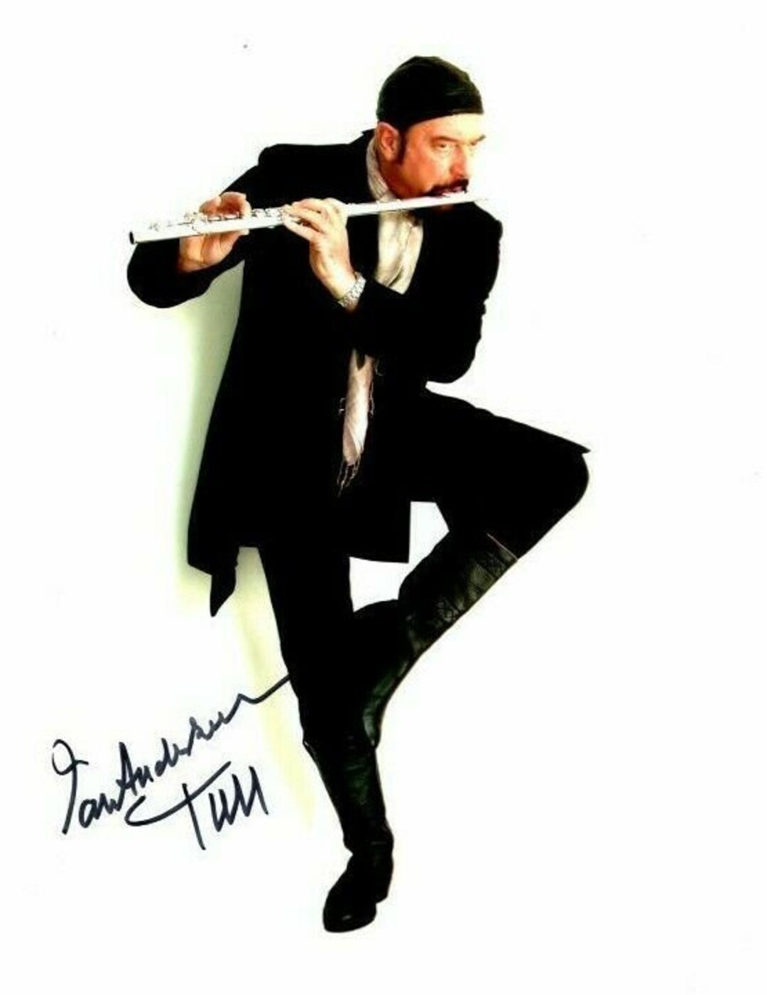 Ian Anderson Signed Jethro Tull Photo W/ Hologram Coa - Etsy
