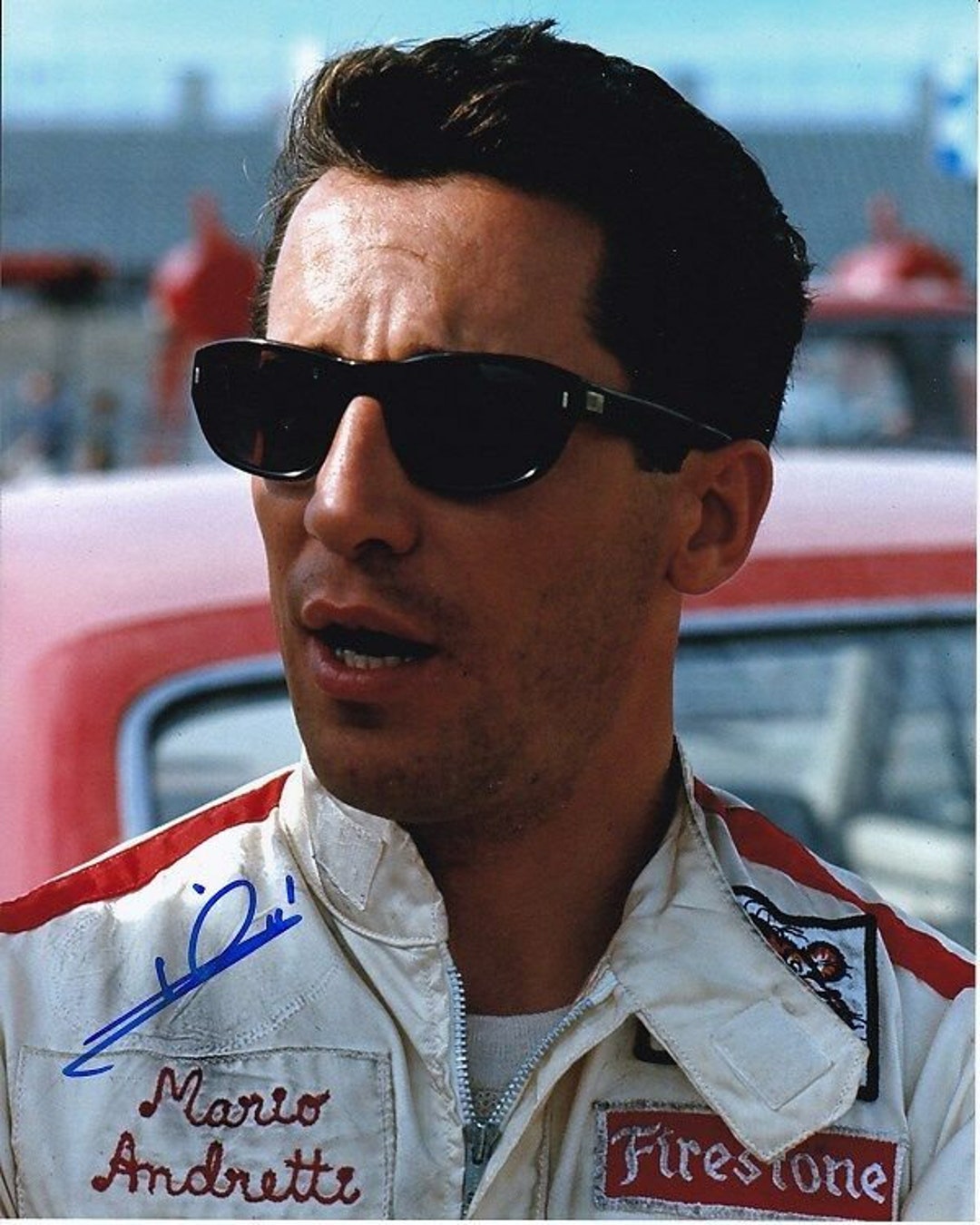 Mario Andretti Signed 8x10 Indy Photo W/ Hologram Coa - Etsy