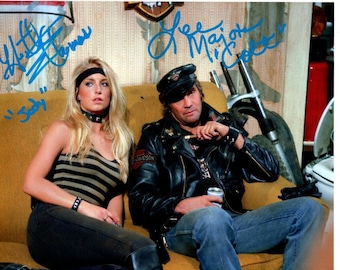 Lee Majors and Heather Thomas Signed Autographed 8x10 the Fall Guy ...