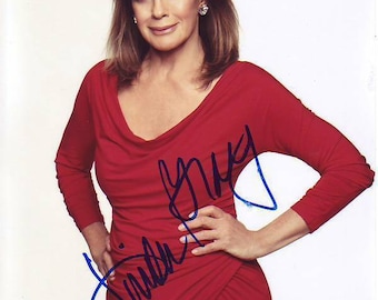 LARRY HAGMAN & LINDA Gray Signed Photo Dallas W/coa - Etsy