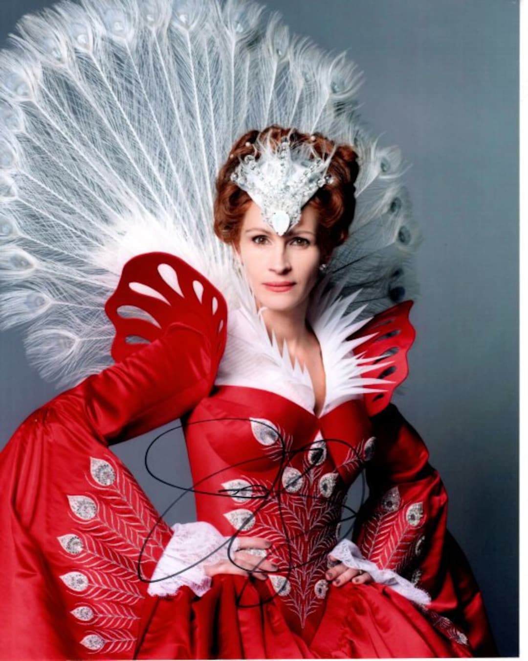 Julia Roberts Signed 8x10 Snow White Evil Queen Photo W/ Hologram Coa ...