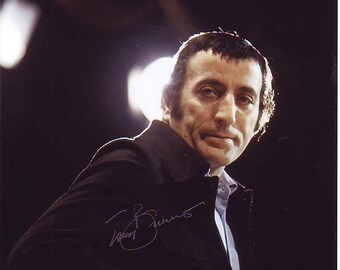 Tony Bennett Signed Autographed Photo - Etsy