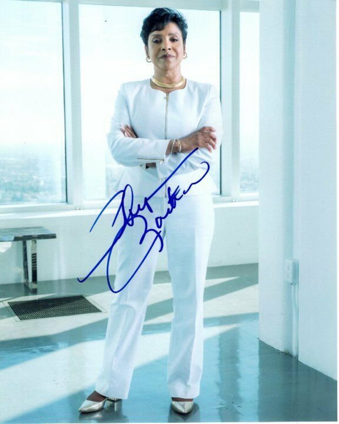 Phylicia Rashad Signed Jean-claude Van Johnson Jane Photo W/ Hologram ...