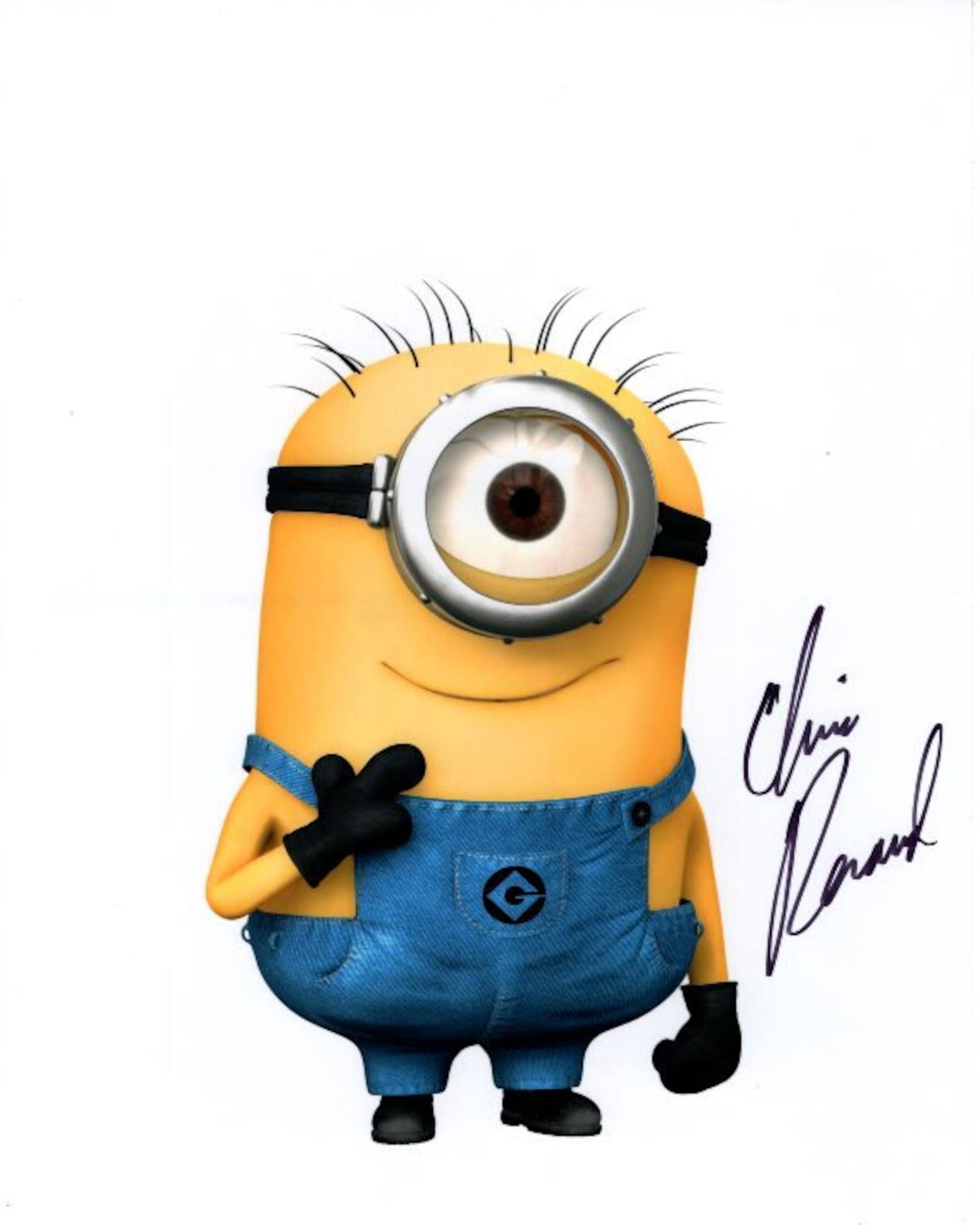 Chris Renaud Signed 8x10 Minions Photo W/ Hologram Coa - Etsy