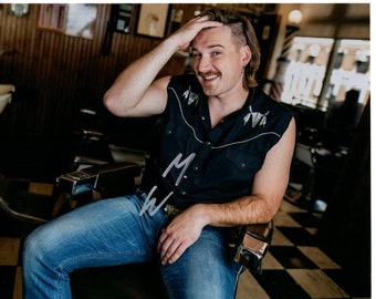 Signed MORGAN WALLEN Autographed Photo W/ COA Country - Etsy