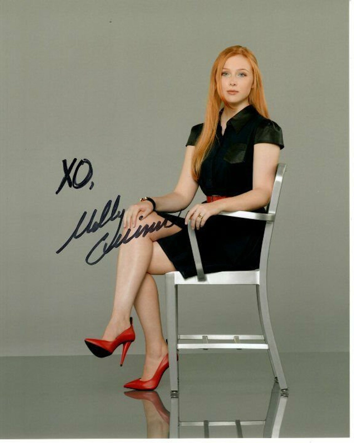 Molly C Quinn Signed Castle Alexis Photo W Hologram Coa Etsy