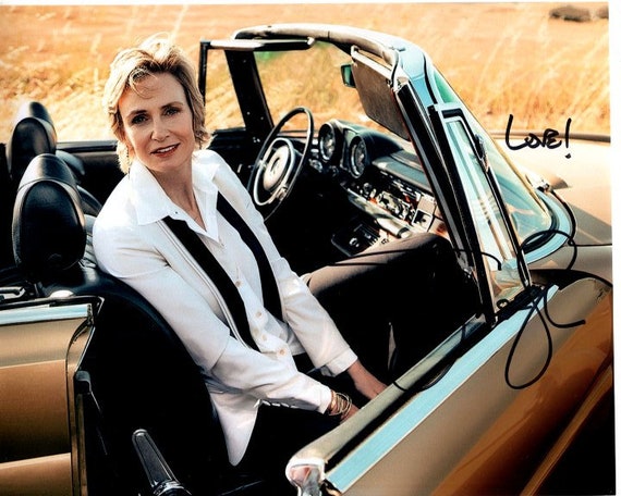 Jane Lynch Signed 8x10 Photo W/ Hologram Coa - Etsy