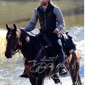 Anson Mount Signed 8x10 Hell on Wheels Cullen Bohannan Photo W ...