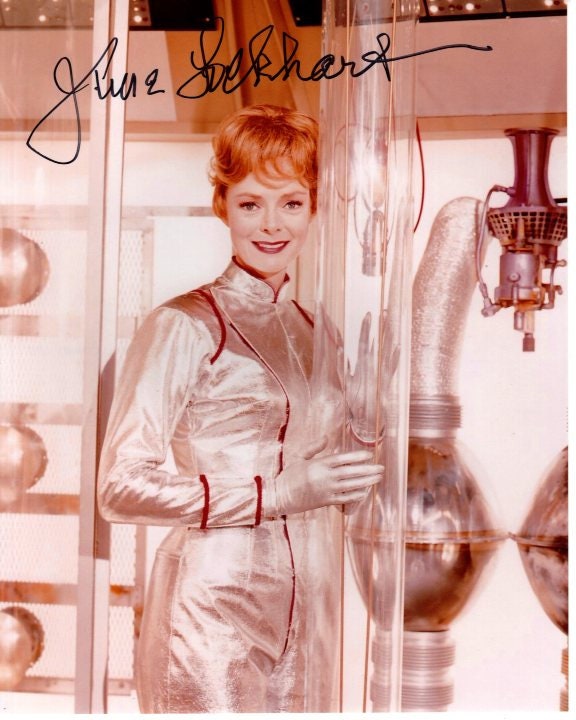 June Lockhart Signed 8x10 Lost in Space Maureen Robinson Photo W ...