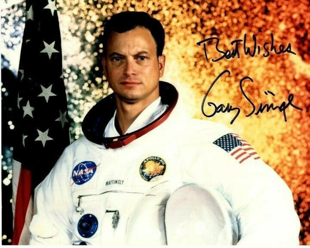 Gary Sinise Signed Apollo 13 Ken Mattingly Photo W/ Hologram Coa - Etsy