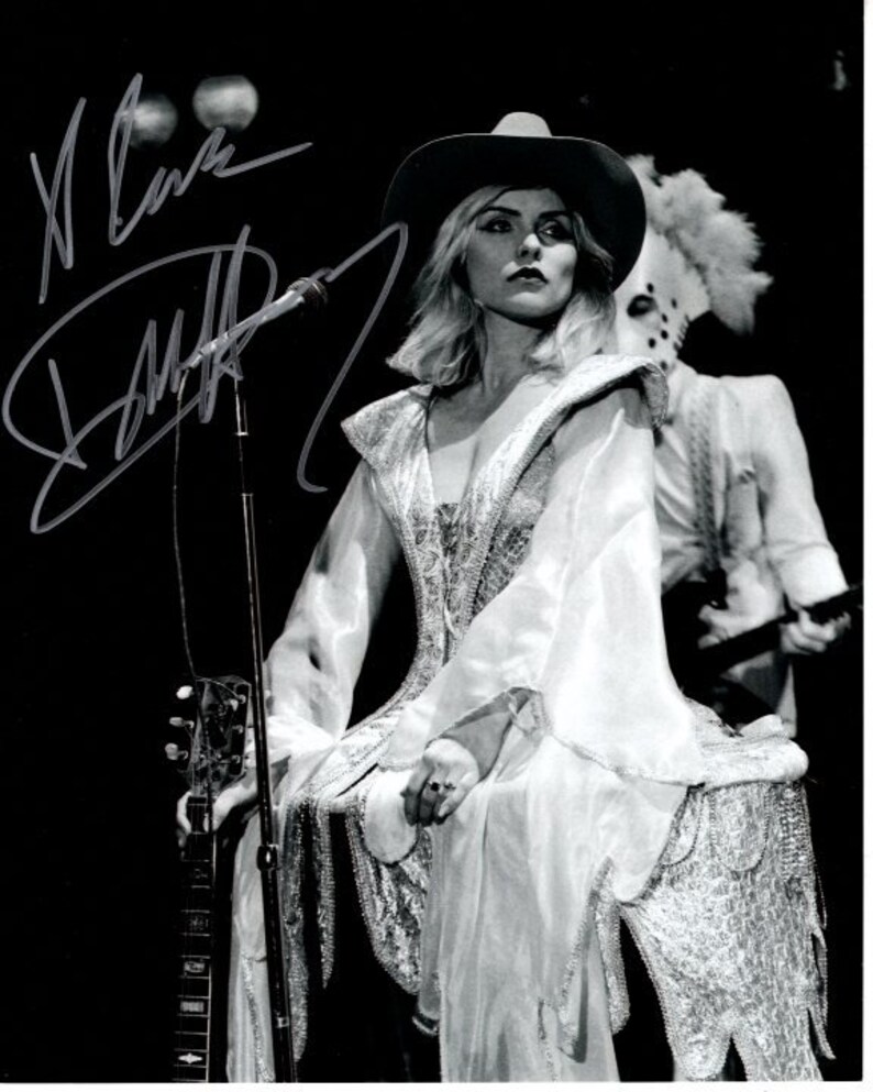 Debbie Harry Signed 8x10 Blondie Photo W/ Hologram Coa - Etsy
