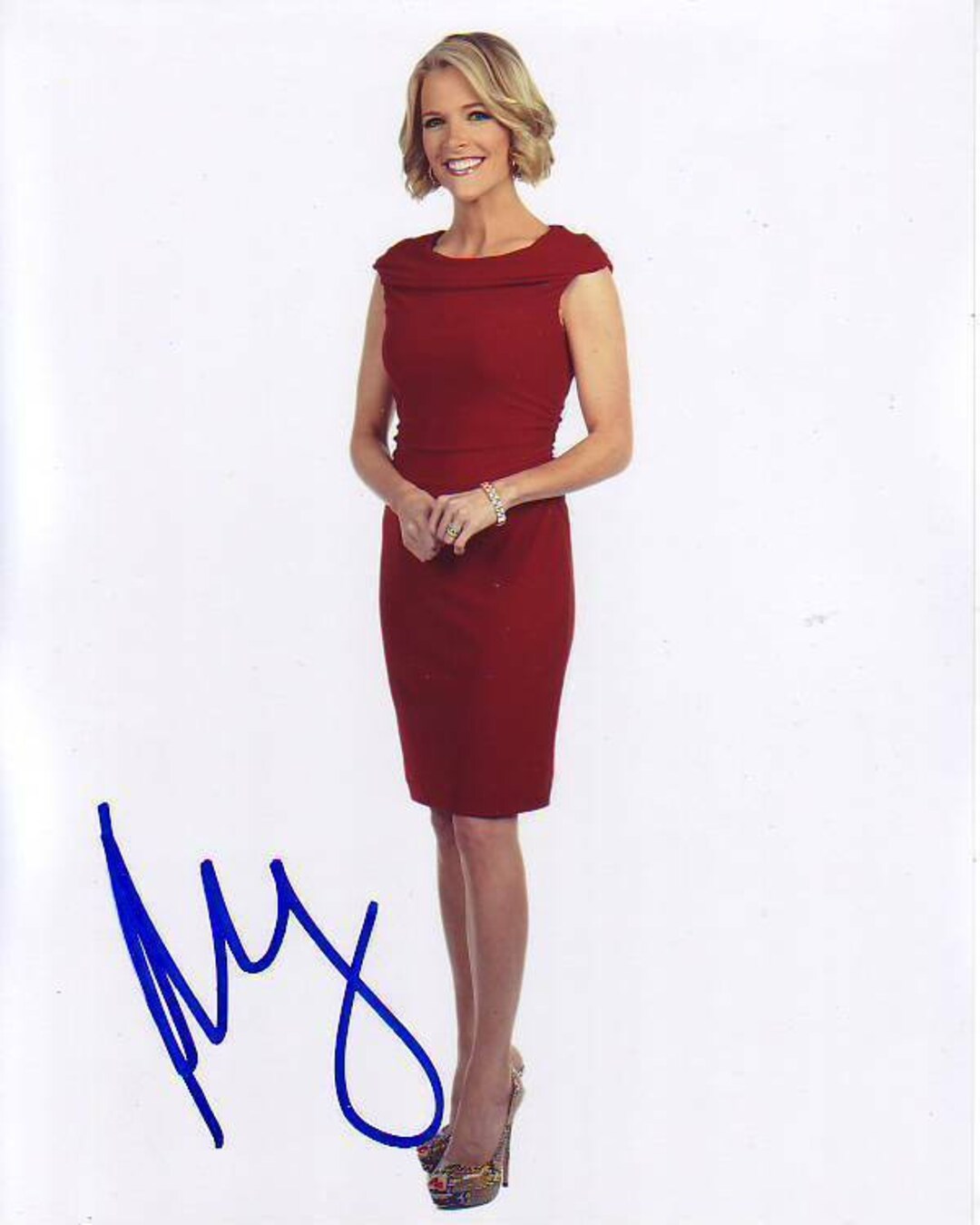 Megyn Kelly Signed Photo W/ Hologram Coa - Etsy