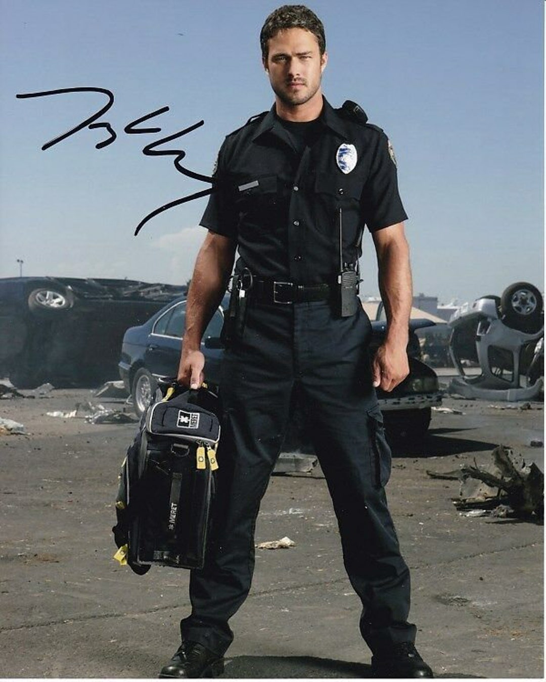Taylor Kinney Signed Chicago Fire Photo W/ Hologram Coa - Etsy