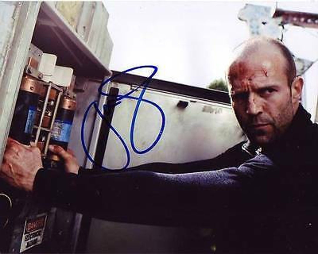 Jason Statham Signed Photo W/ Hologram Coa - Etsy