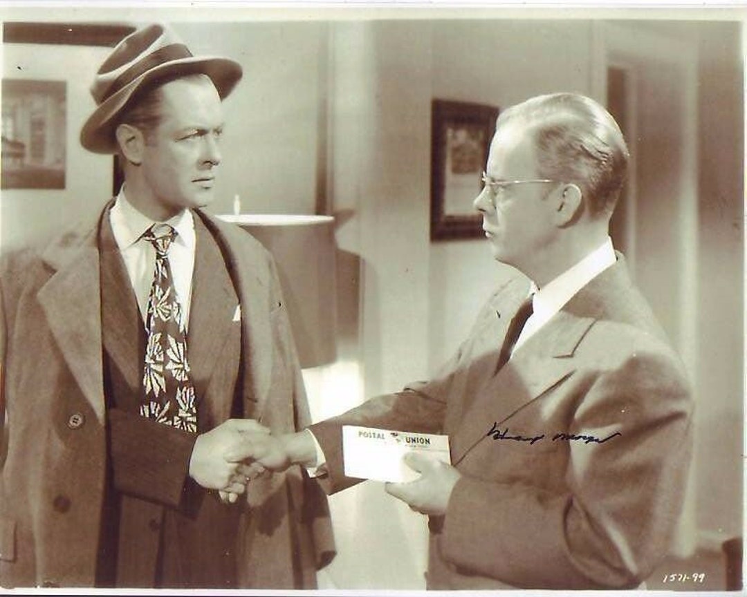 Harry Morgan Signed Photo W/ Hologram Coa - Etsy