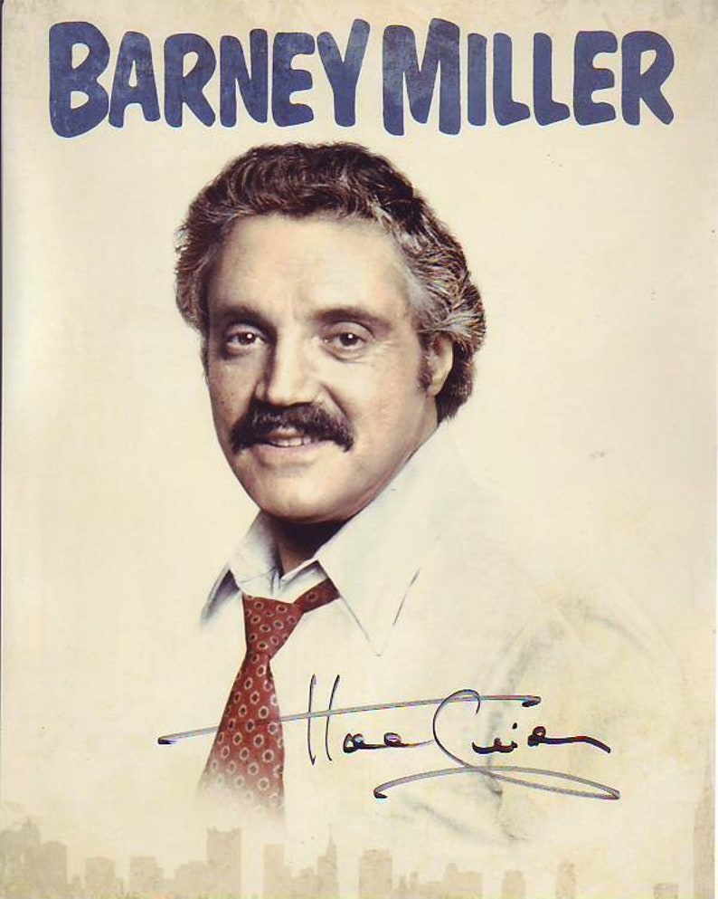 Hal Linden Signed Barney Miller Photo W/ Hologram Coa - Etsy