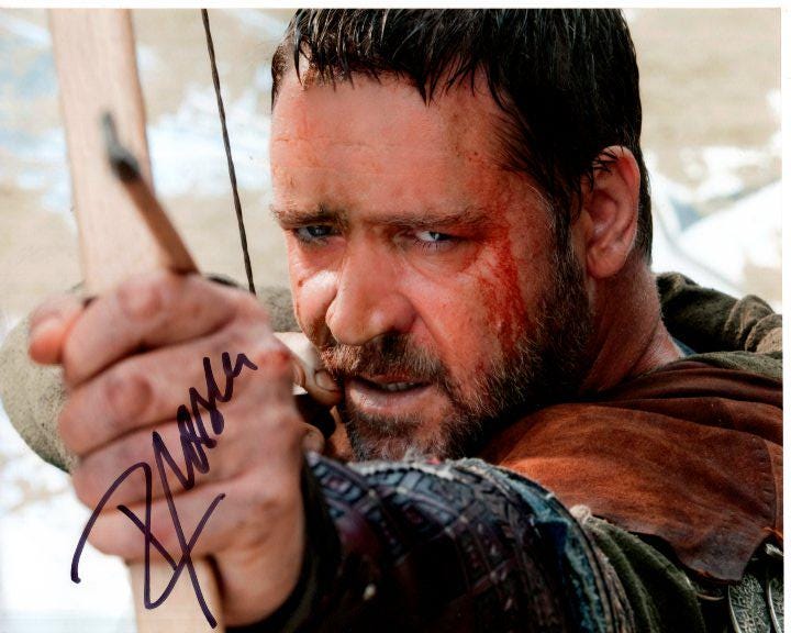 Russell Crowe Signed 8x10 Gladiator Maximus Photo W/ Hologram Coa - Etsy