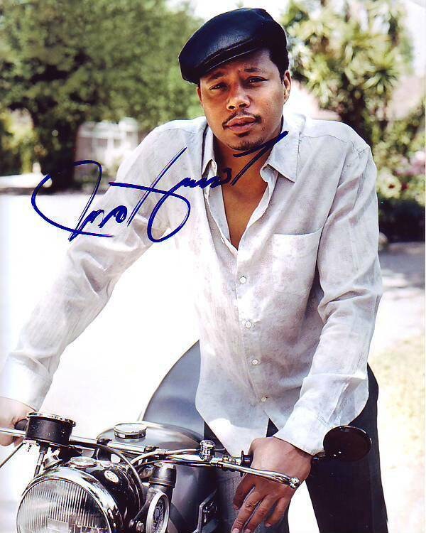 Terrence Howard Signed Motorcycle Photo W/ Hologram Coa - Etsy