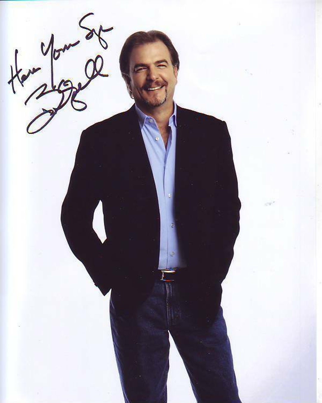 Bill Engvall Signed 8x10 Here's Your Sign Quote Photo W/ Hologram Coa ...