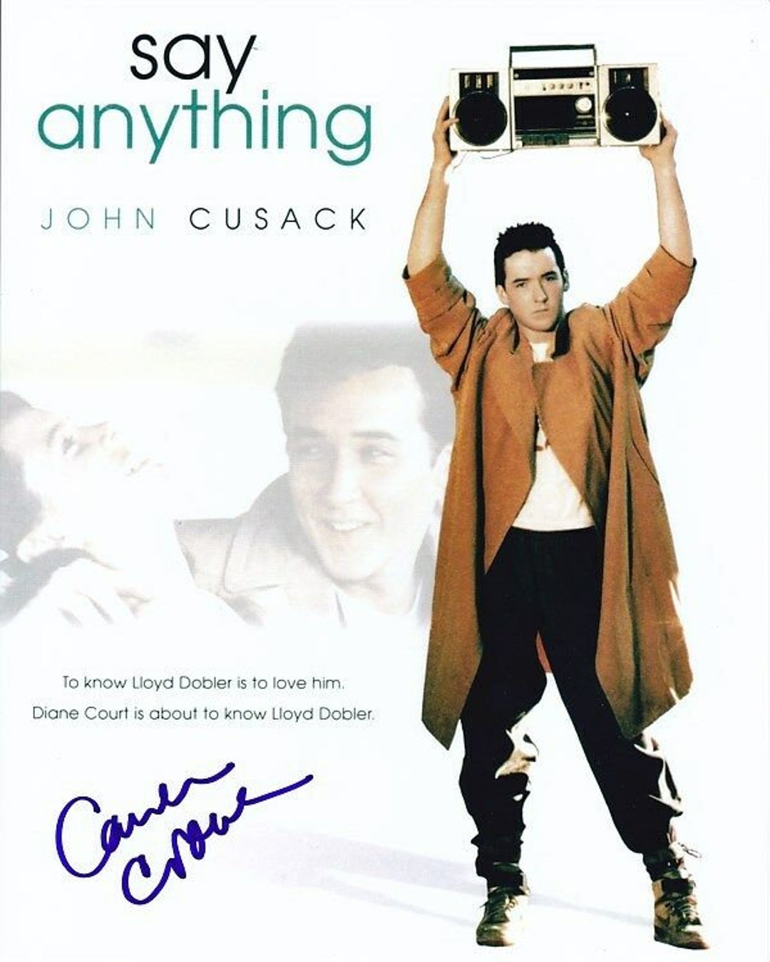 Cameron Crowe Signed 8x10 Say Anything Photo W/ Hologram Coa - Etsy
