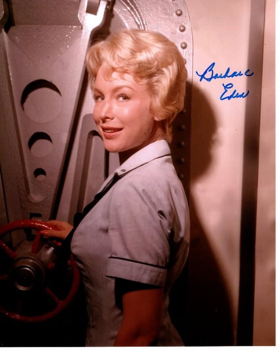 Barbara Eden Signed 8x10 Voyage to the Bottom of the Sea Photo - Etsy