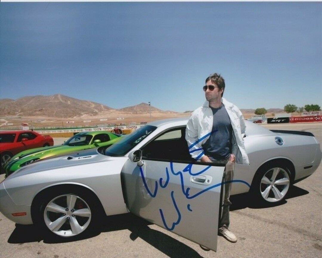 Luke Wilson Signed Dodge Challenger Srt Hemi Photo W/ Hologram Coa - Etsy