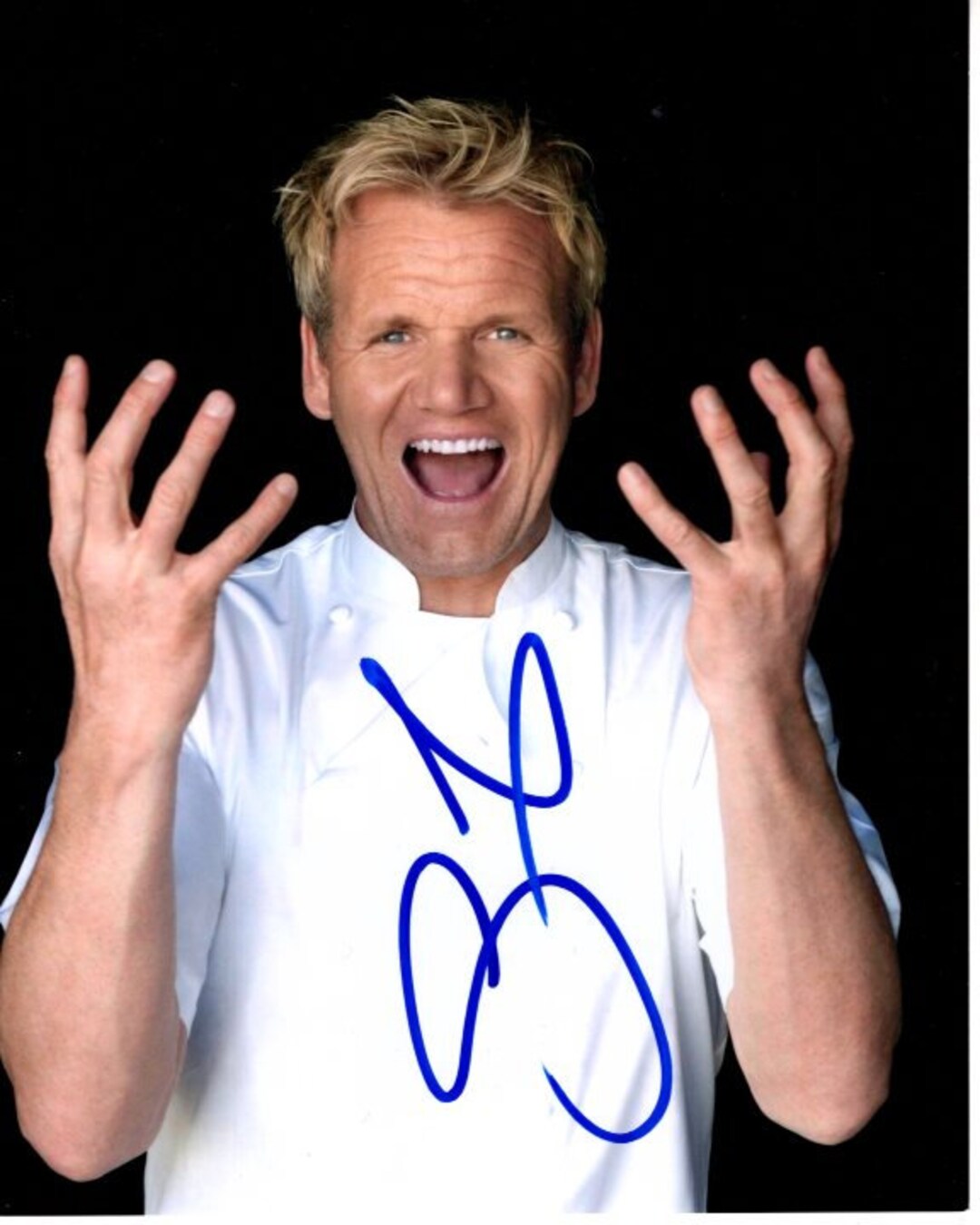Gordon Ramsay Signed 8x10 Photo W/ Hologram Coa - Etsy