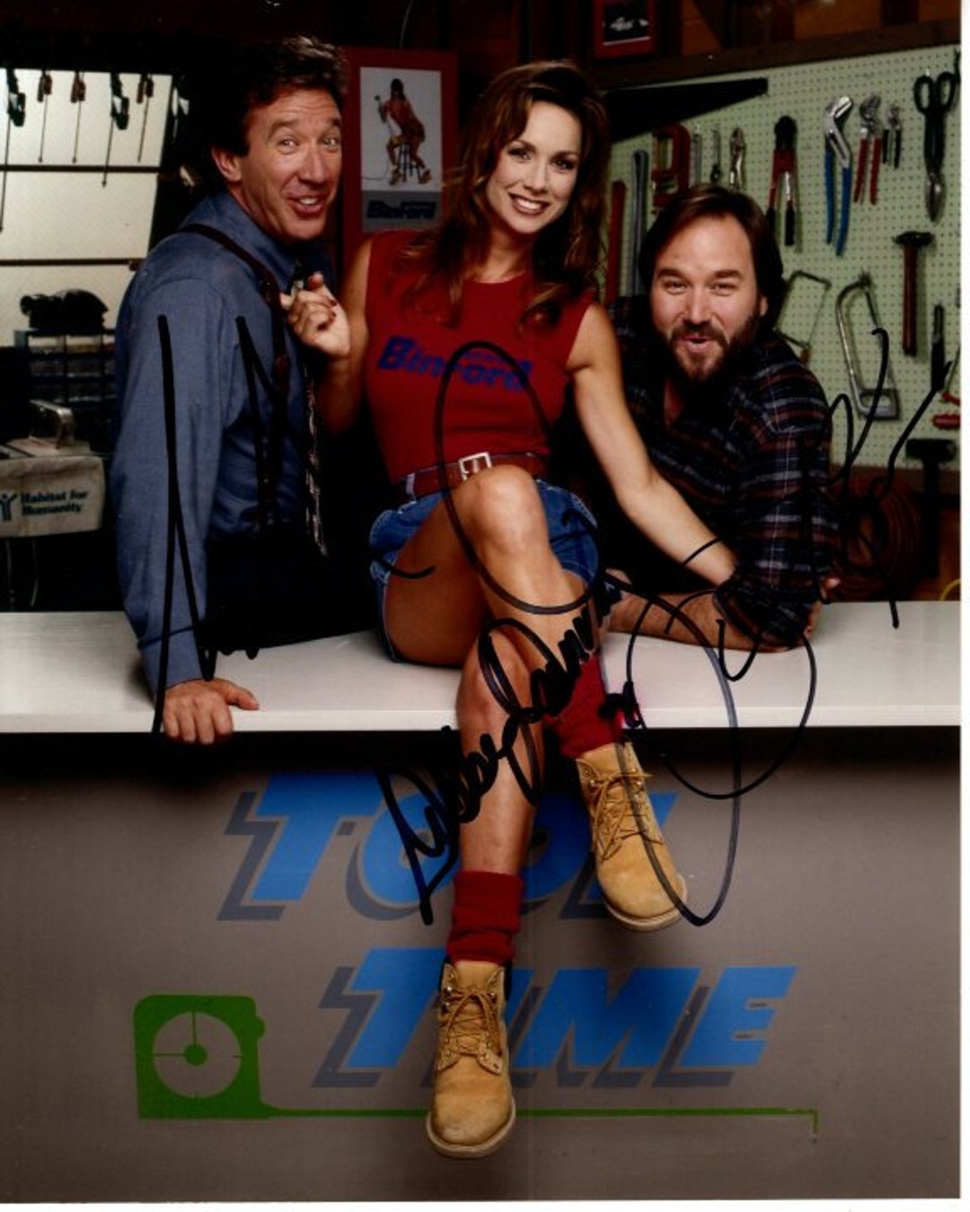 Tim Allen, Richard Karn and Debbe Dunning Signed 8x10 Home Improvement Photo W/ Hologram Coa - Etsy