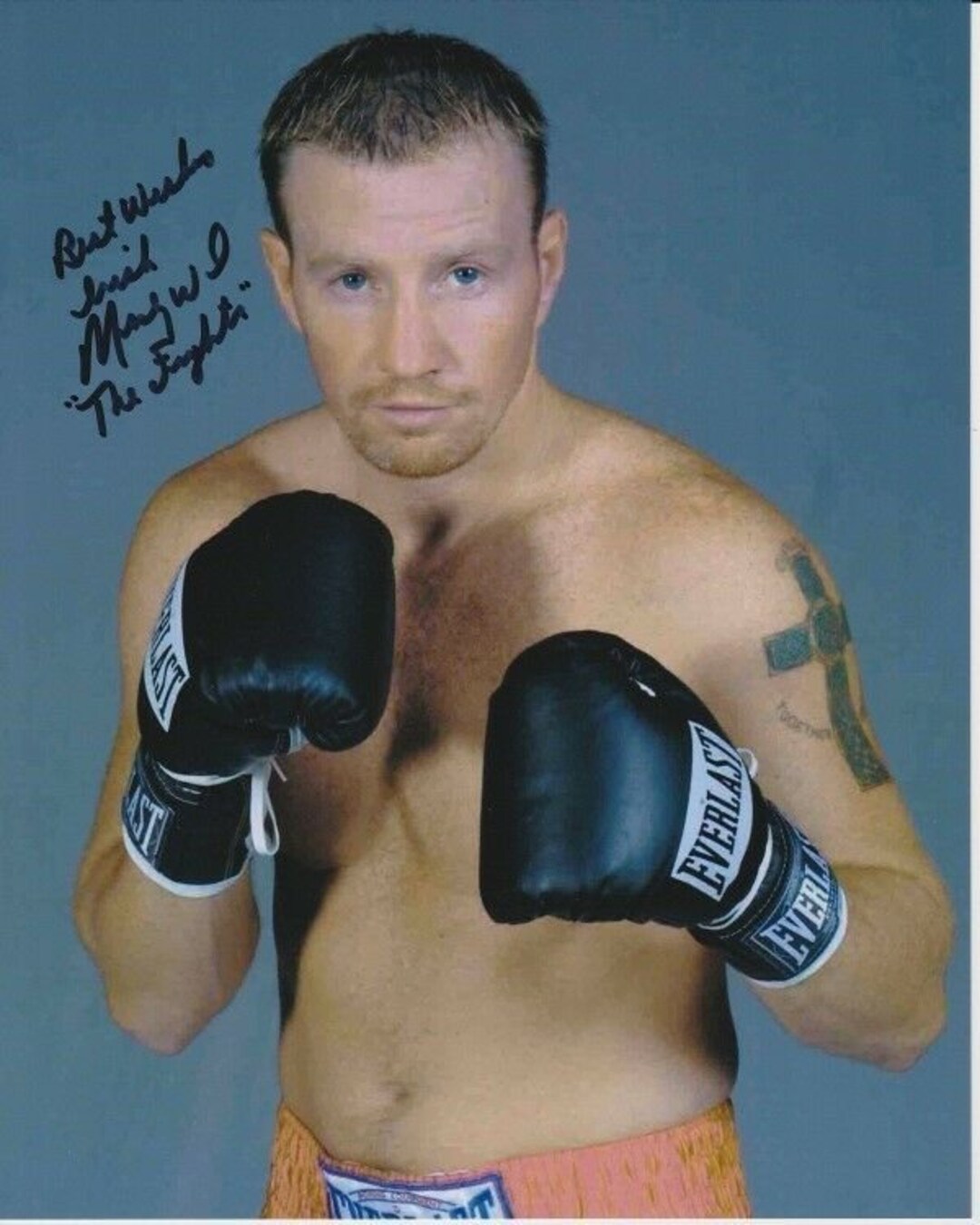 Micky Ward Signed 8x10 Everlast Boxing Photo W/ Hologram Coa - Etsy